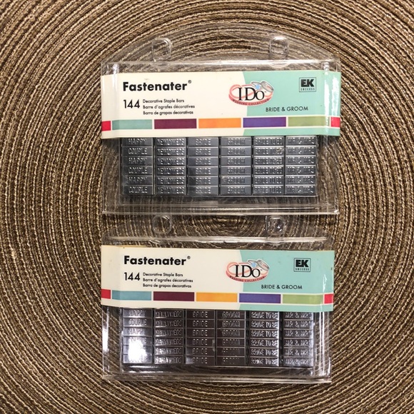 Ek Success | Office | Fastenater Staple Bars Bride Groom | Poshmark